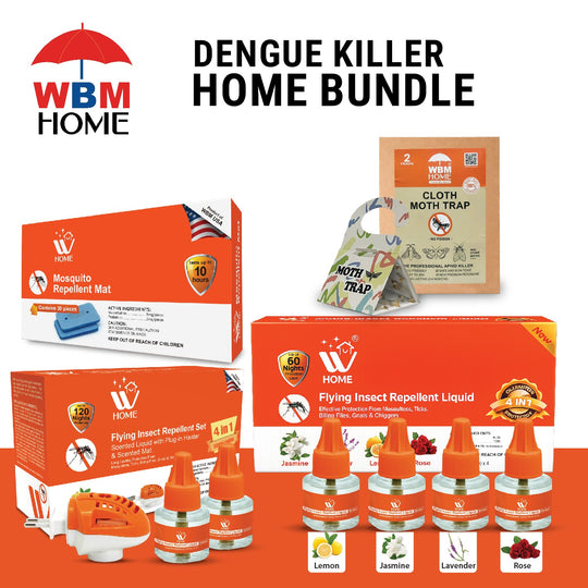 Dengue Protection Bundle | Mosquito Machine, Liquid & Trap | WBM Mart ...